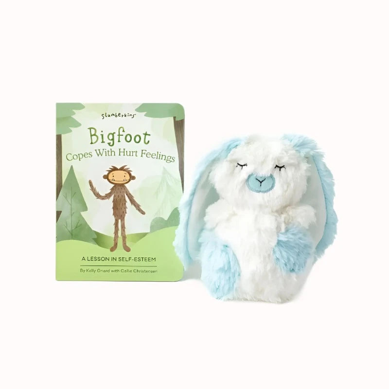 Blue Bunny Mini and Bigfoot Lesson Book - Self Esteem – Mady and Max